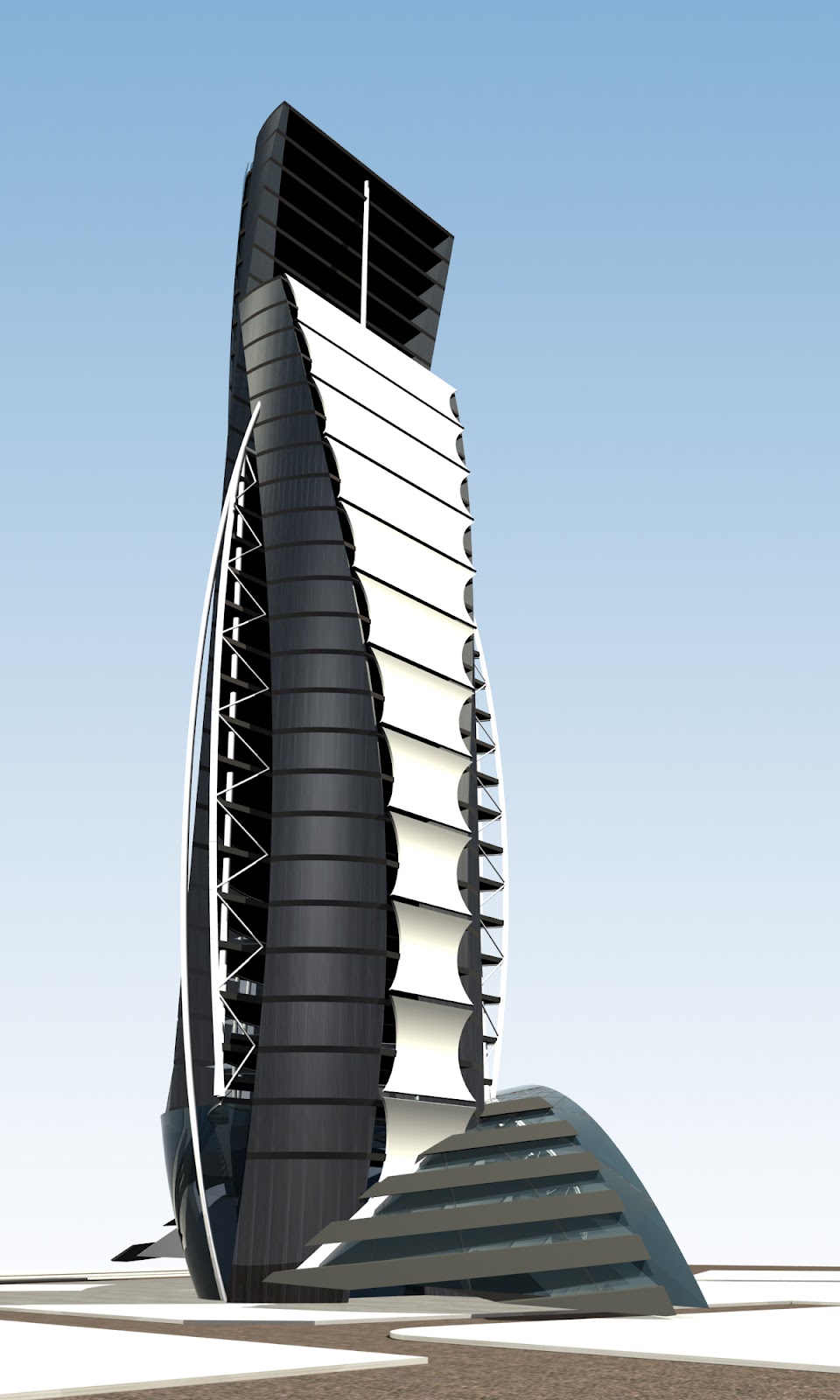 George Panajotov: Mixed Use High Rise Building, Sofia, Bulgaria