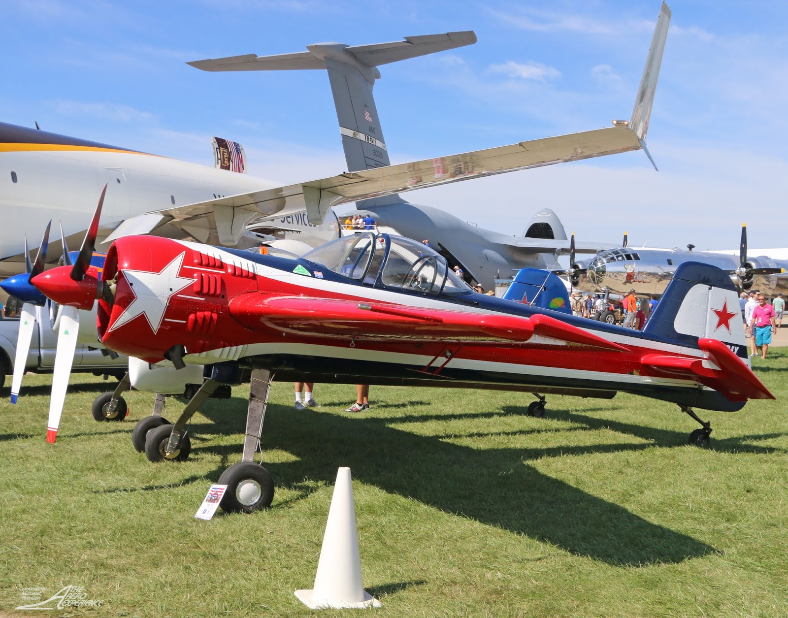 The Aero Experience: EAA AirVenture Oshkosh 2018: Airshows - Yak-110