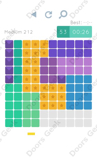 Blocks & Shapes [Medium] Level 212 Solution ~ Doors Geek