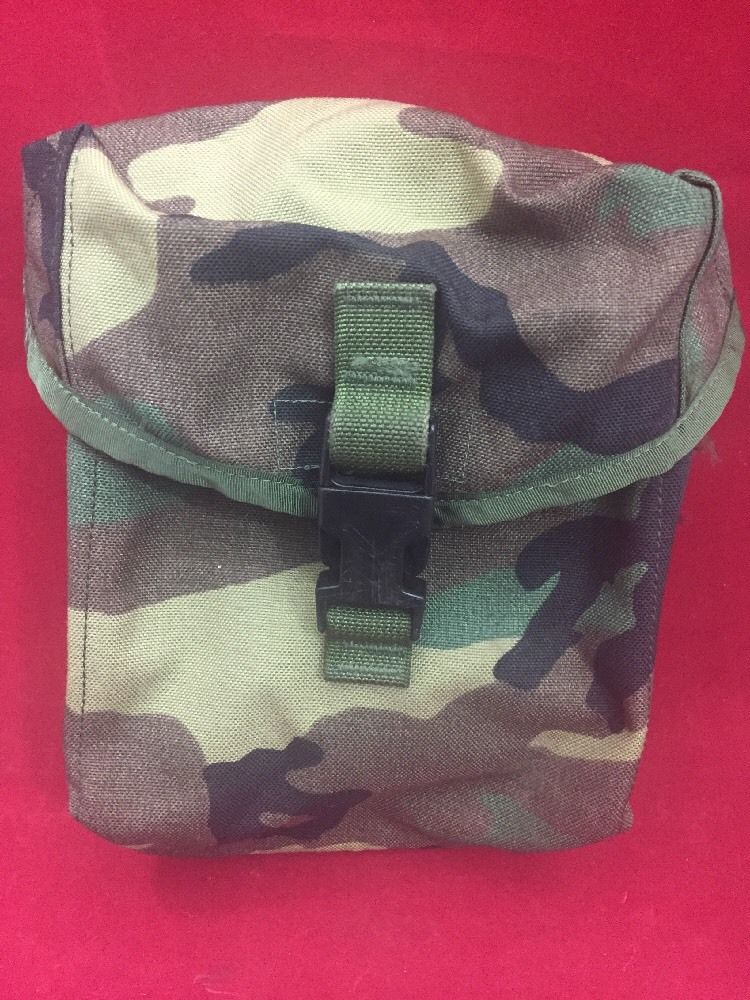 Webbingbabel: SDS MOLLE 200 Round Saw Gunner Pouch Woodland - 1997