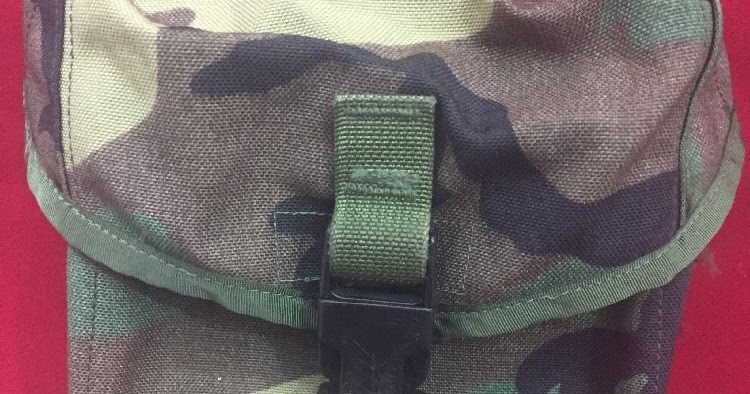 Webbingbabel: SDS MOLLE 200 Round Saw Gunner Pouch Woodland - 1997
