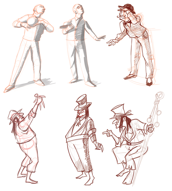 Learning drawing principles: poses