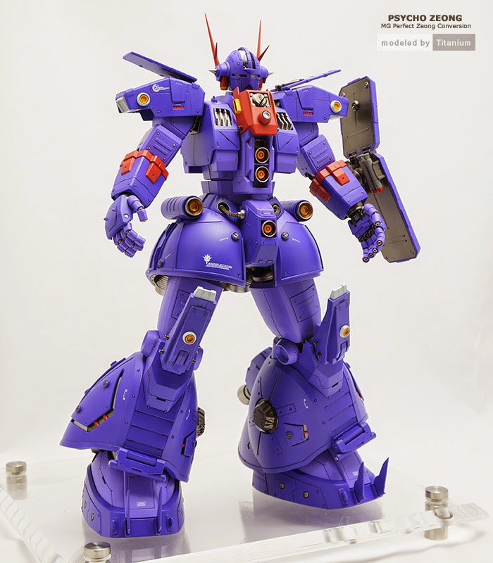 Custom Build: MG 1/100 Perfect Zeong "Psycho Zeong" GBWC 2014 Singapore ...