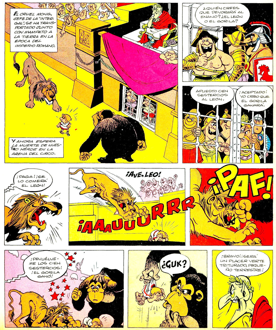 Los comics de Machete: Mampato y Xse: El cinto Espacio Temporal