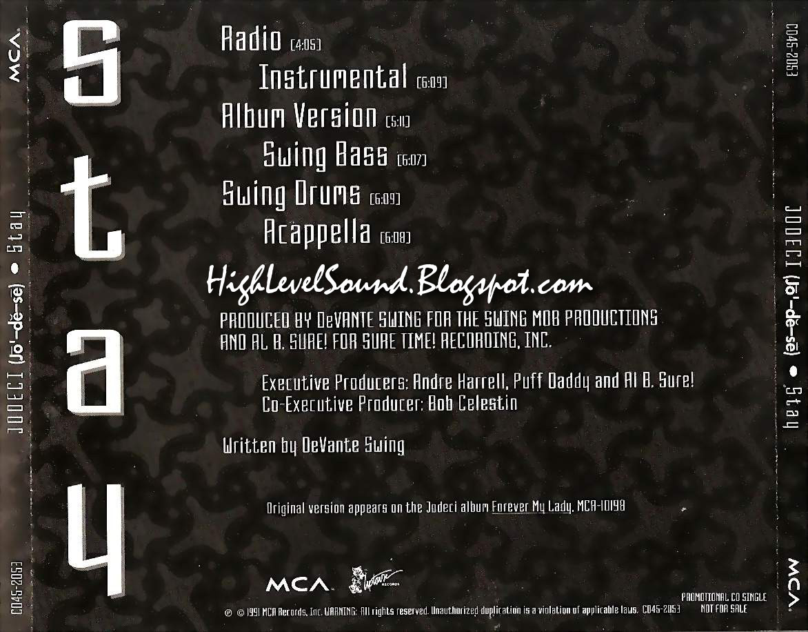 highest level of music: Jodeci - Stay-(Promo_CDM)-1991-hlm