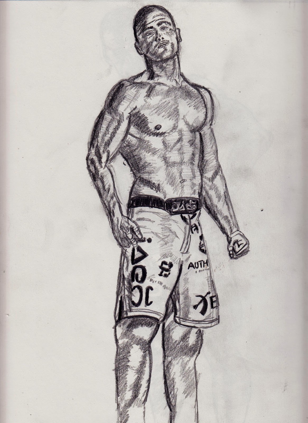 Ufc Cartoon Drawings