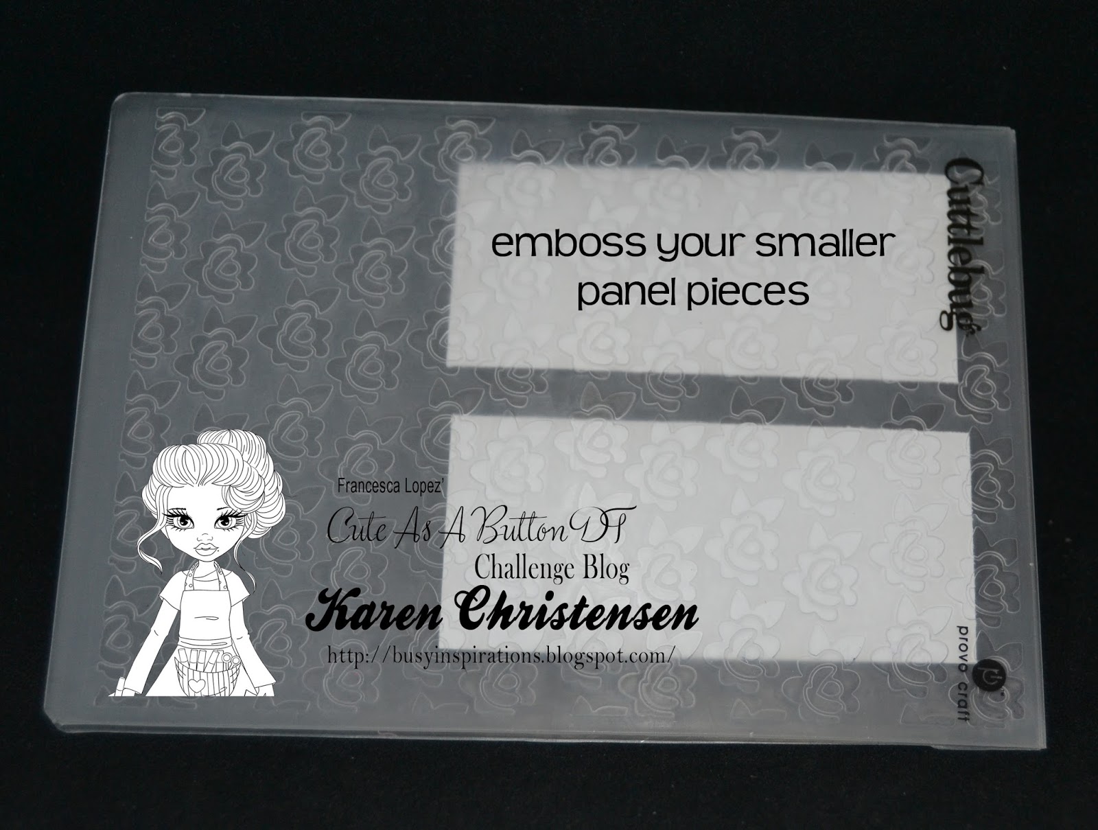 Cute As A Button Inspiration Showcase: Label Flap Gate Fold Tutorial