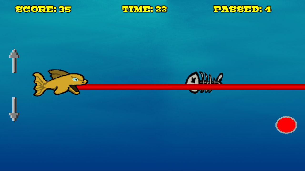 Pixelated Gravity: Lasers and Fish