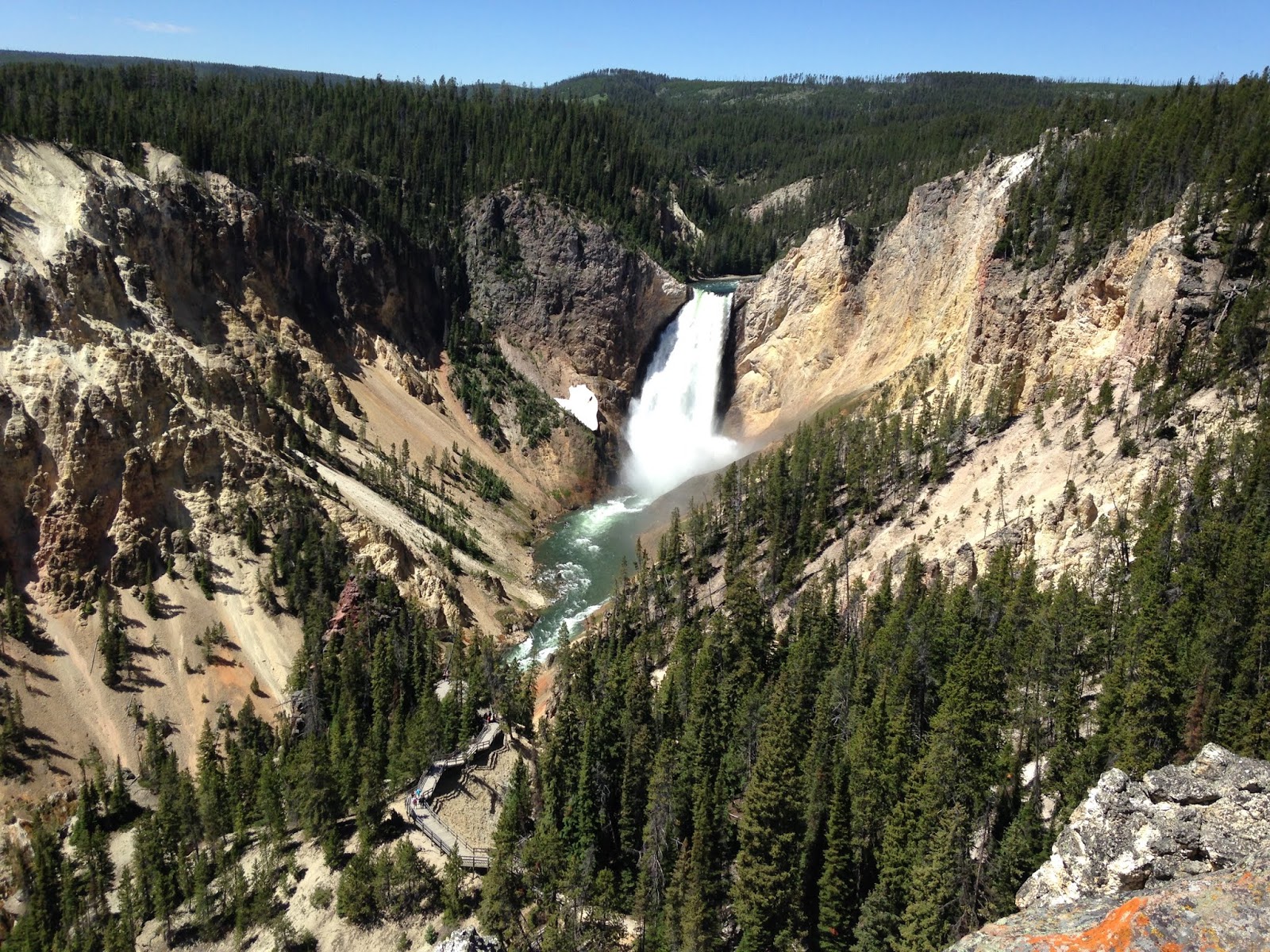 Grand Loop Road of Yellowstone National Park