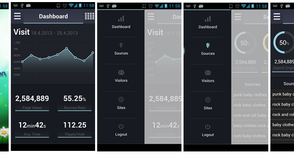 Free Design Dashboard Android Applikasi Dengan Eclipse | Share My ...