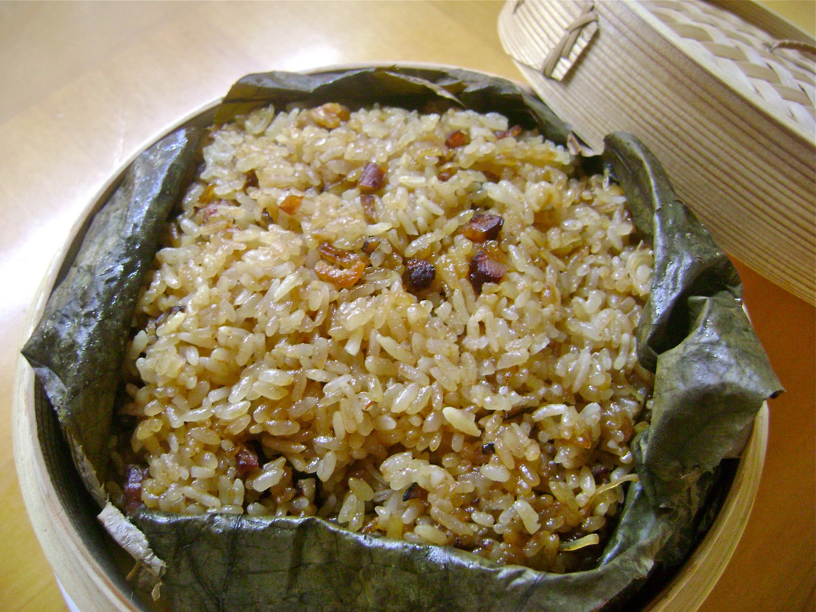 Savories and Sweets by Keyna: Chinese Lotus Leaf Rice