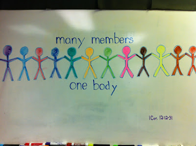 Rev. Brian Blogs: Whiteboard: One Body