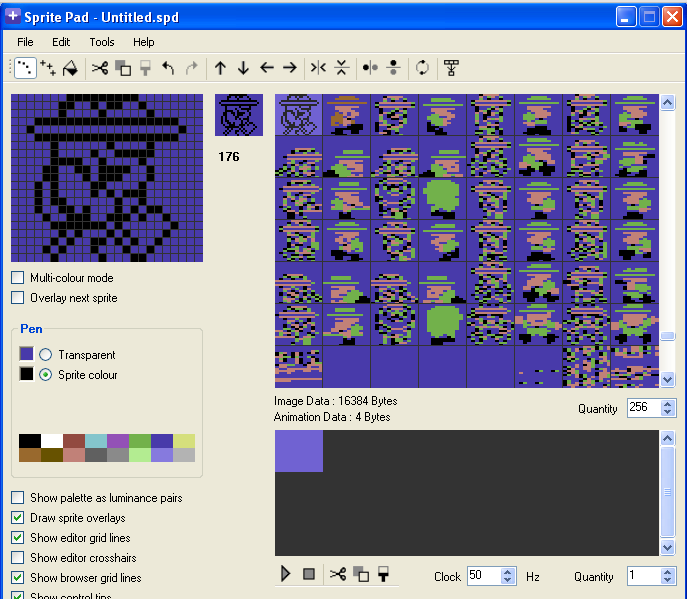 Una de sprites [Otro blog sobre el C64] | Commodore manía