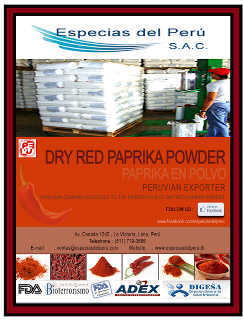 la paprika peruana