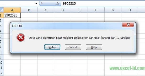 Cari Cara Membatasi Jumlah Karakter Hanya 10 Karakter yang Bisa Dientri ...