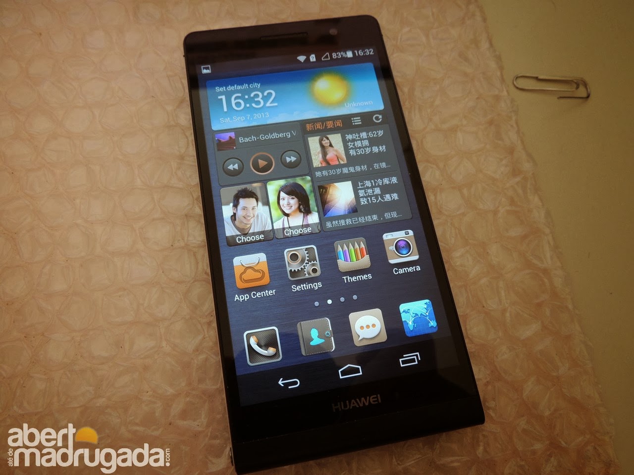 Análise ao Huawei Ascend P6 | Aberto até de Madrugada