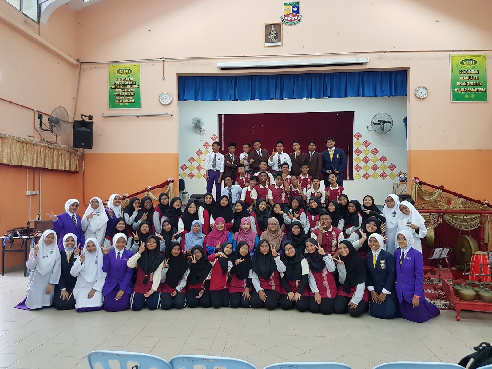 Lawatan Penandaaras Dari SMK Bangsar, KL - GURU KAUNSELING NURHAIZA CHE MAT