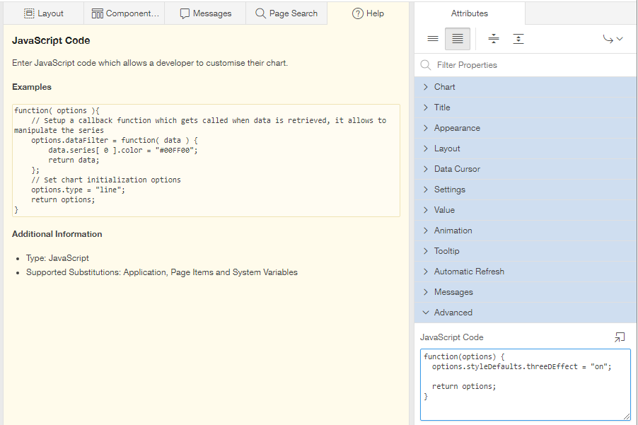 Grassroots Oracle Oraclejet Javascript Customisation In Apex