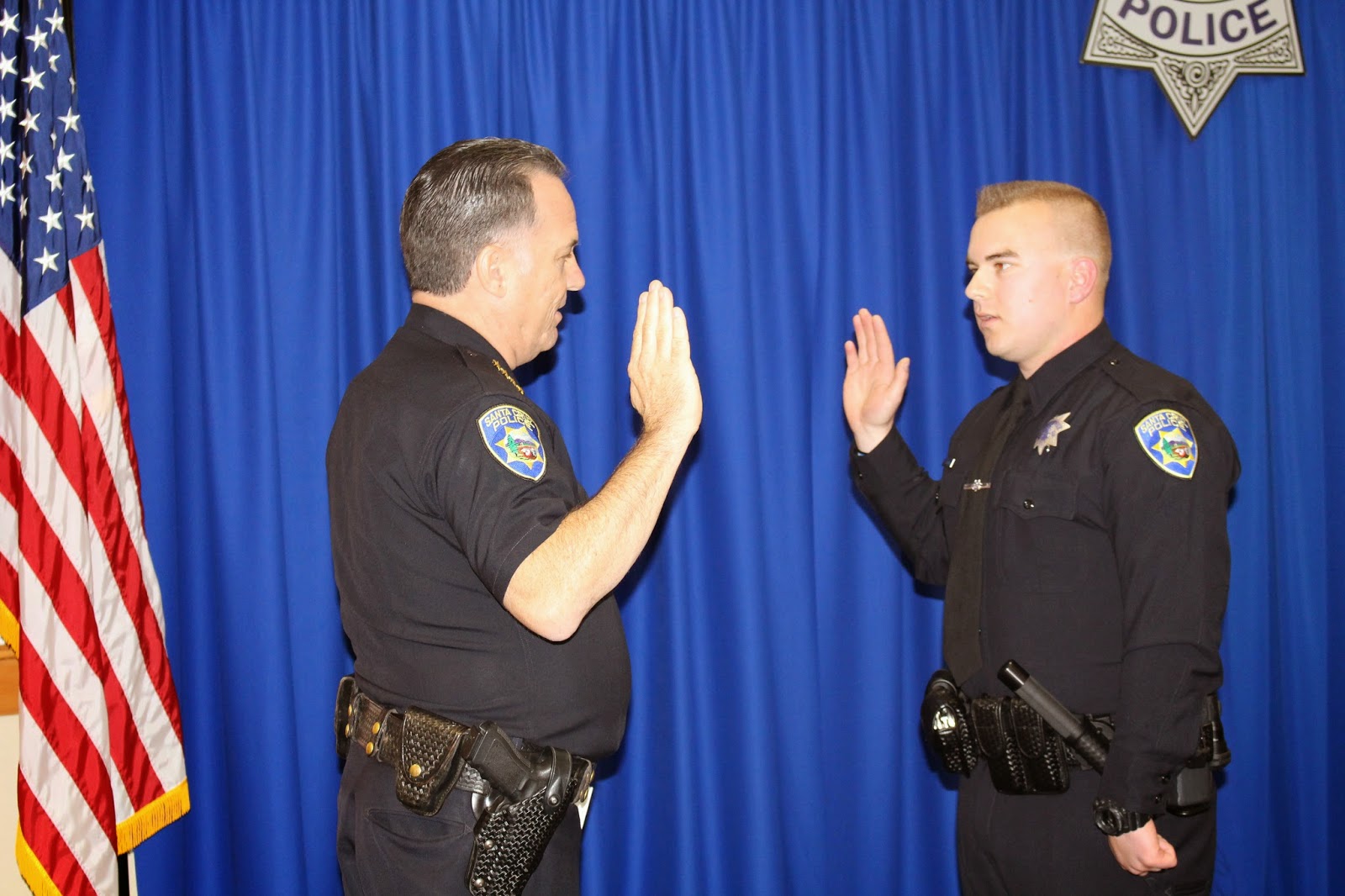Santa Cruz Police: Welcome to Our Newest Police Officer - Chris Galli