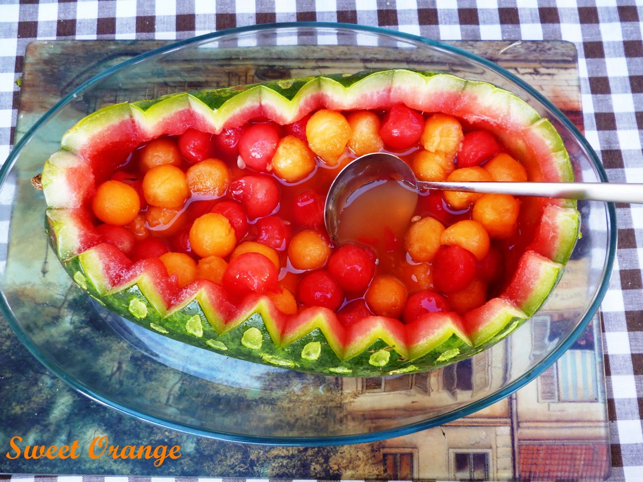 Sweet Orange: ARBUZ I MELON W ALKOHOLU