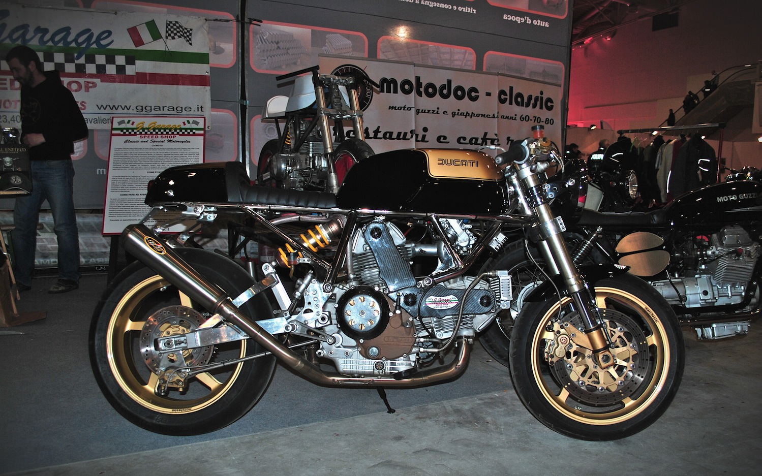The 2 valve project - Inazuma café racer