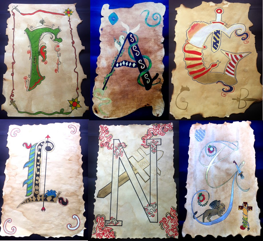 profdiarte: LETTERE MINIATE