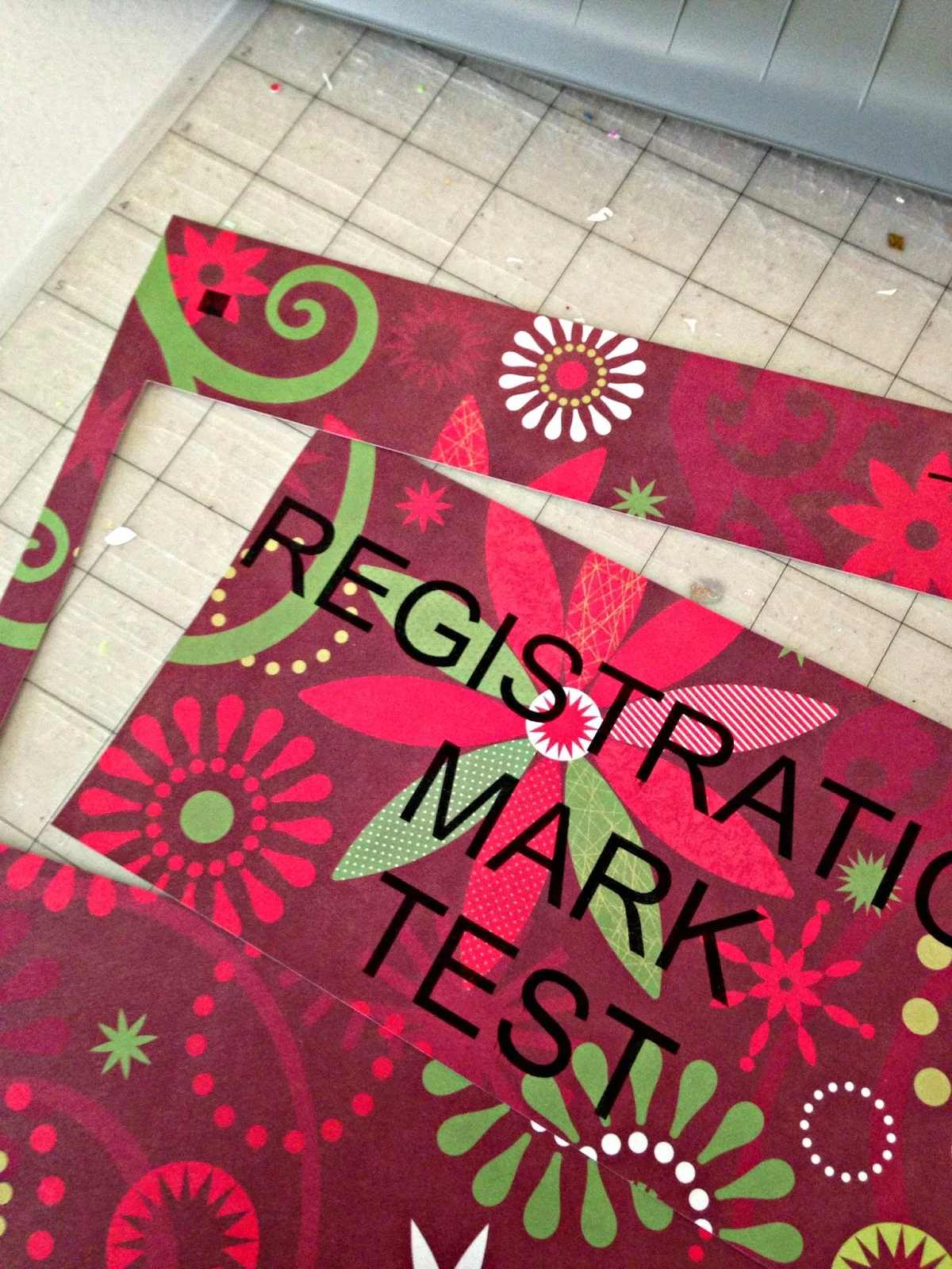 Secret to Print and Cut Registration Marks on Dark or Patterned Paper ...