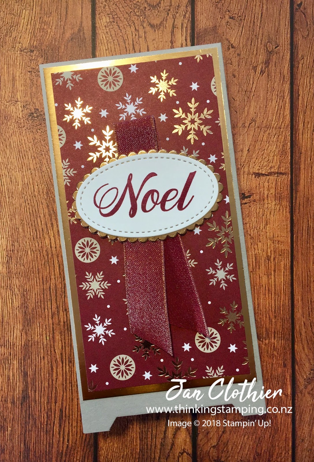 Thinking Stamping: The Paper Players 421 - Design Team Card