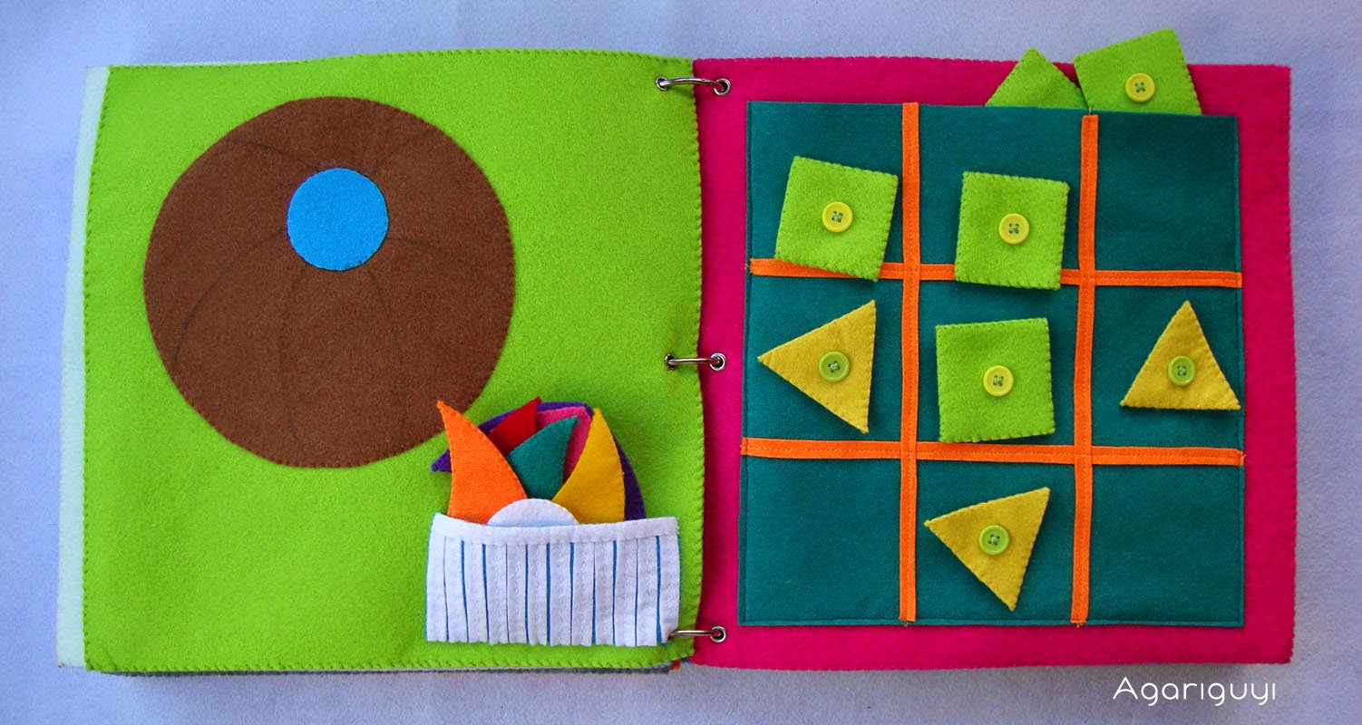 Agariguyi | Complementos de fieltro: QUIETBOOK "COLORS" LIBRO DE ...