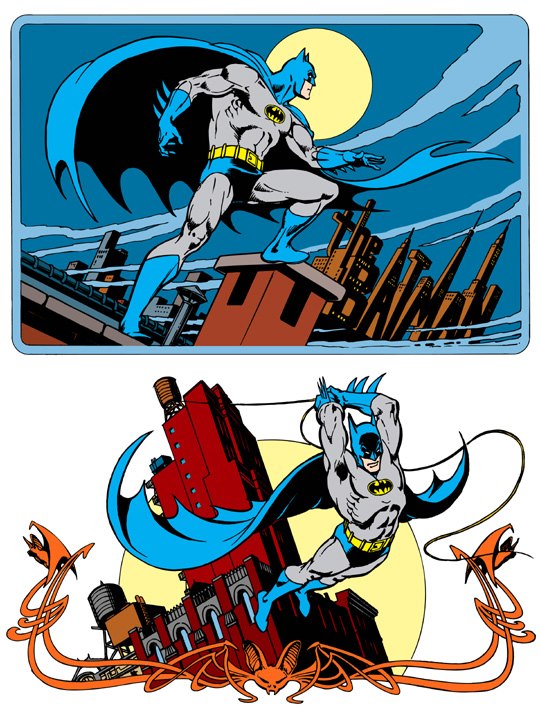 NonSensical Words: Illustration: 1982 DC Comics Style Guide