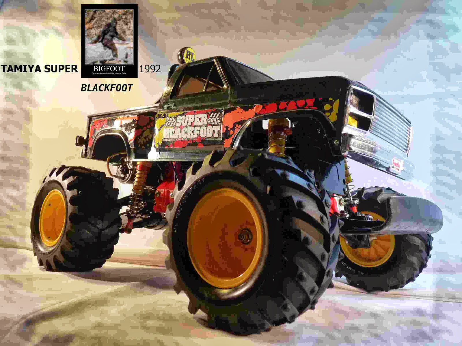 Static Review Super blackfoot Tamiya 58110 ~ Natural-Survie