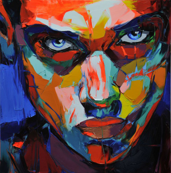 ByElisabethNL: ART: Exuberant, Explosive, Sensual Art - Françoise Nielly