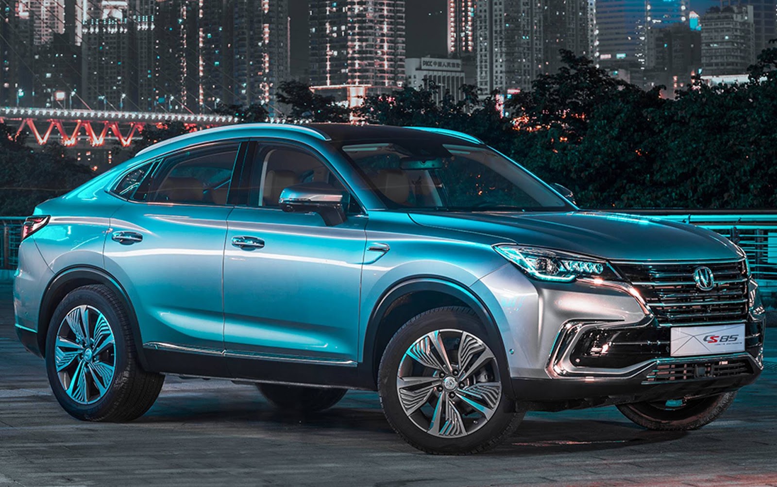 Changan, antiga Chana, releva o SUV CS85 em Guangzhou