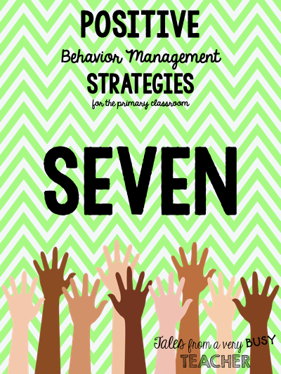 Positive Behavior Management Strategies for the Primary Classroom ...