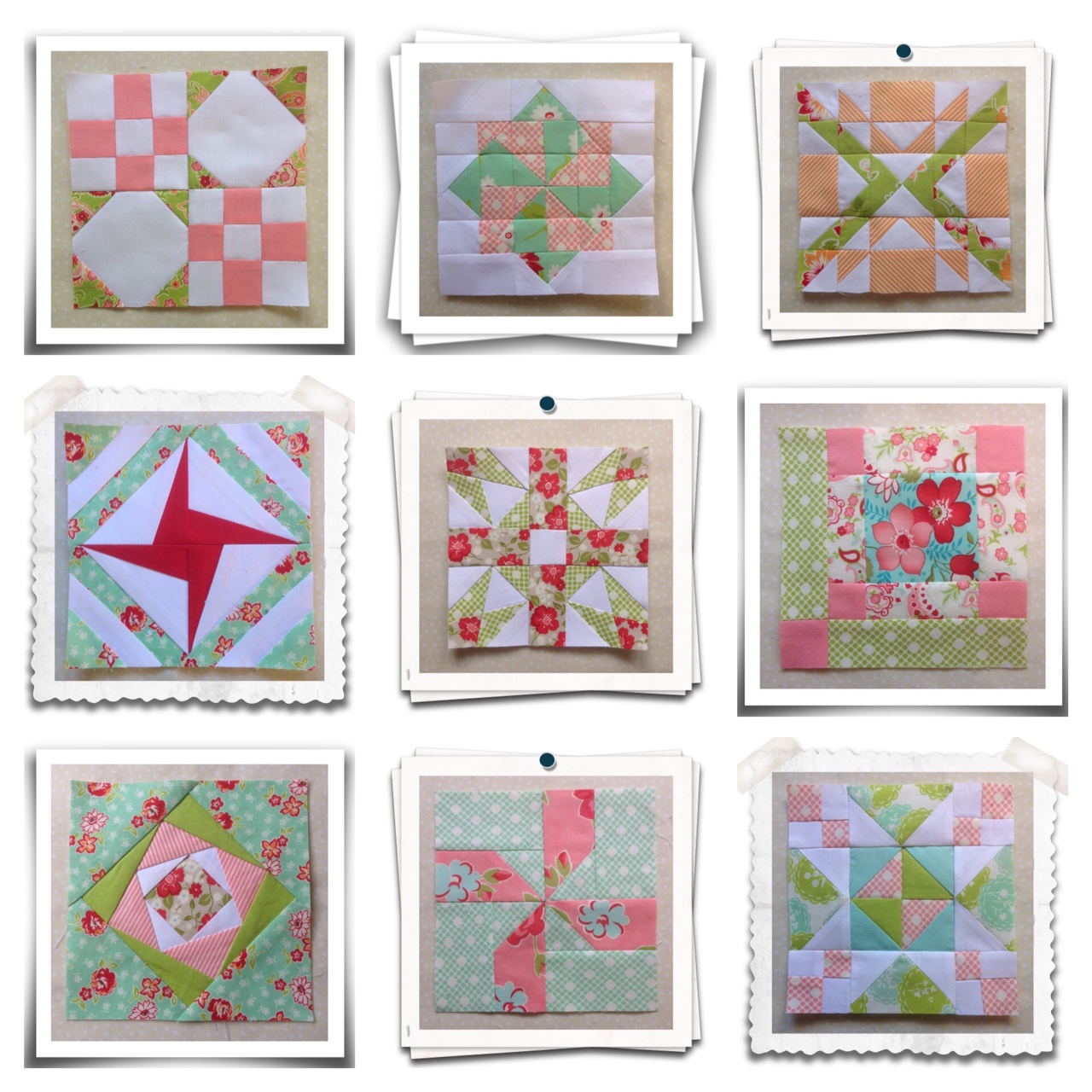 Chatelaine- Free BOW Sampler Quilt Block 81 - Threadbare Creations