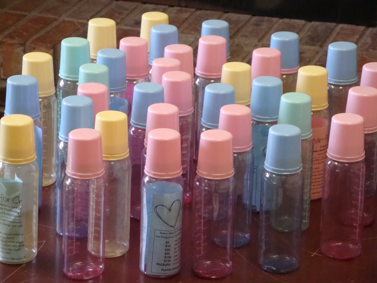 Pregnancy Care Center: Blogging for Life: Baby Bottle Fundraising Campaign