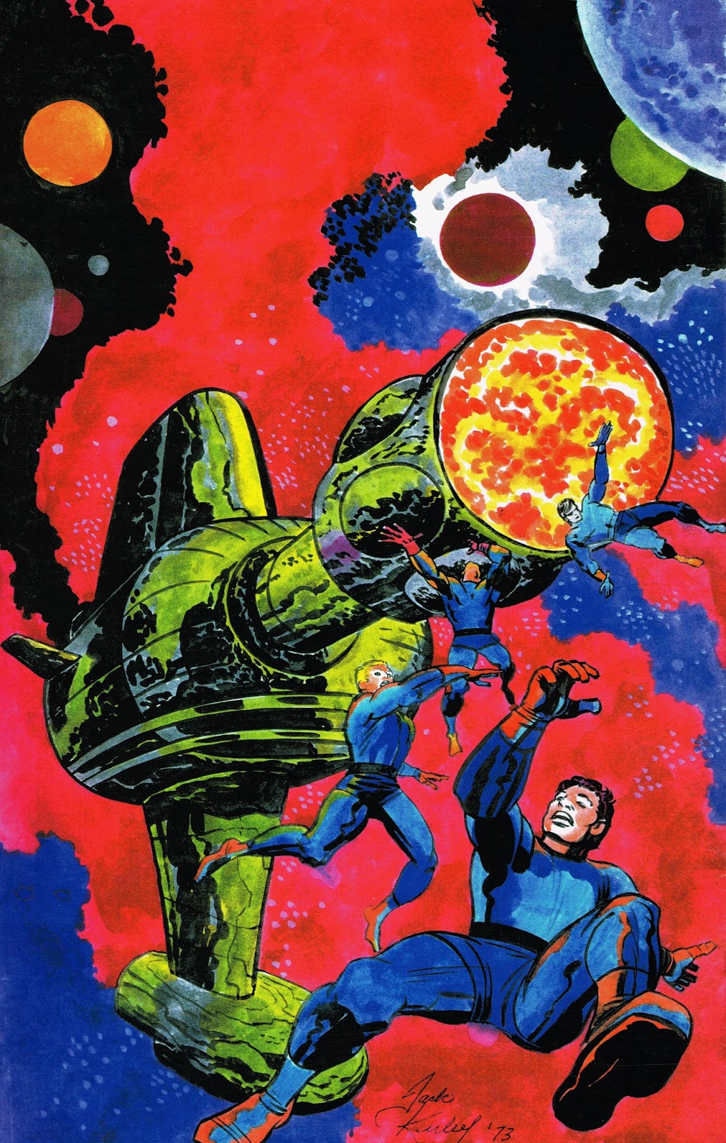 Cap'n's Comics: Challengers Of The Unknown by Jack Kirby