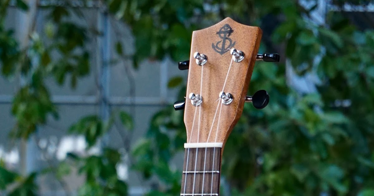 UKE Republic Ukuleles: Sailor Solid Cedar Top, Koa Super Soprano Ukulele
