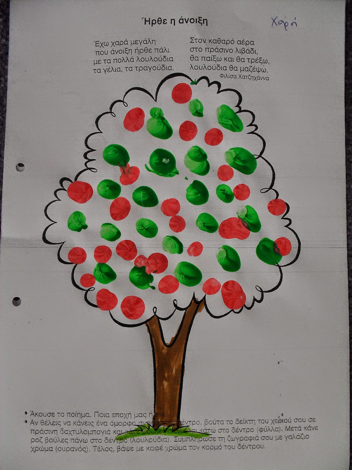 Νίκου Βασιλική Νηπιαγωγείο Δημιουργίας...: ΔΕΝΤΡΑ ΜΟΝΑΔΙΚΑ ΚΑΙ ΔΙΑΦΟΡΕΤΙΚΑ