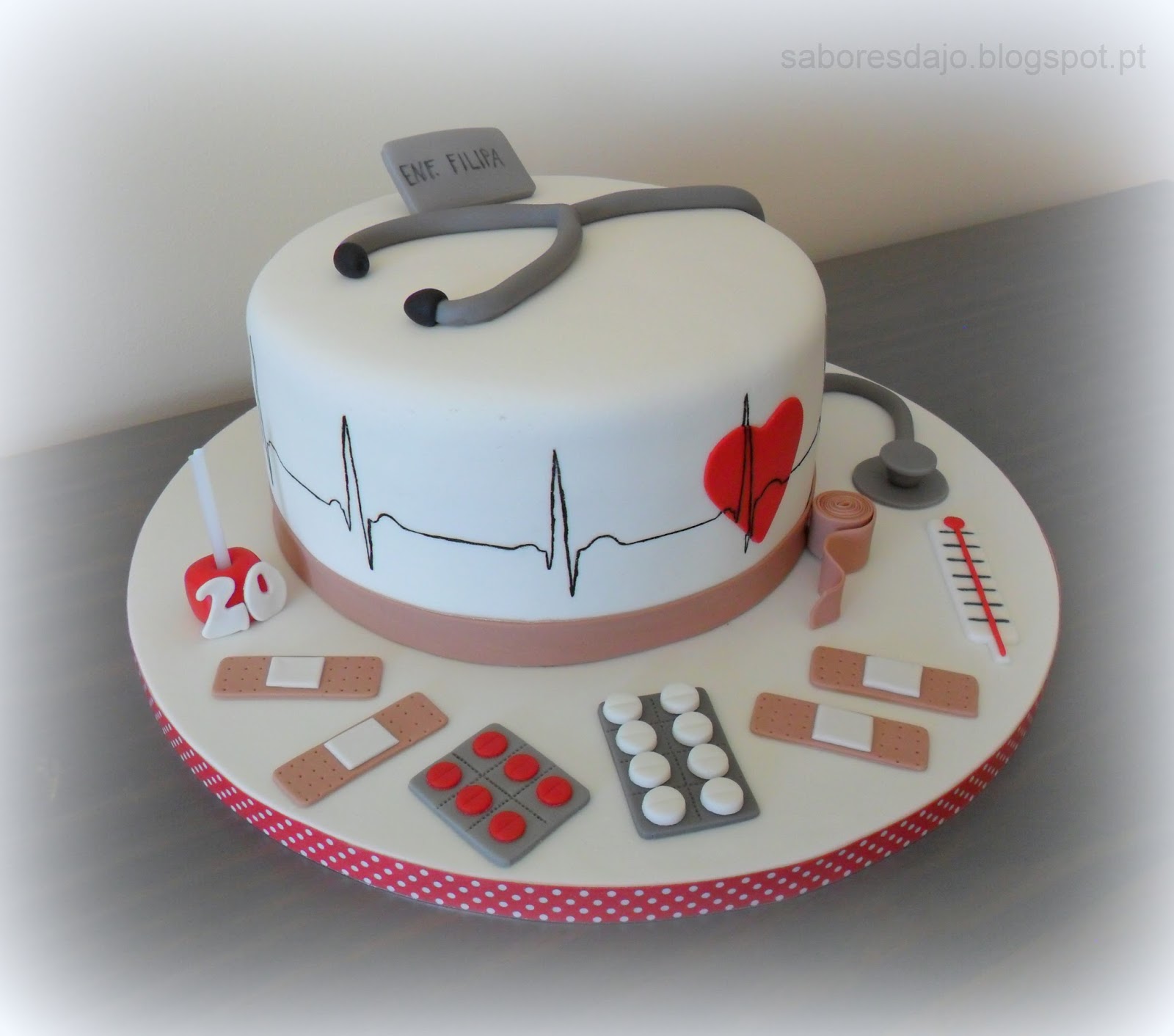 Sabores da Jo: O bolo de aniversário da Filipa, estudante e apaixonada ...