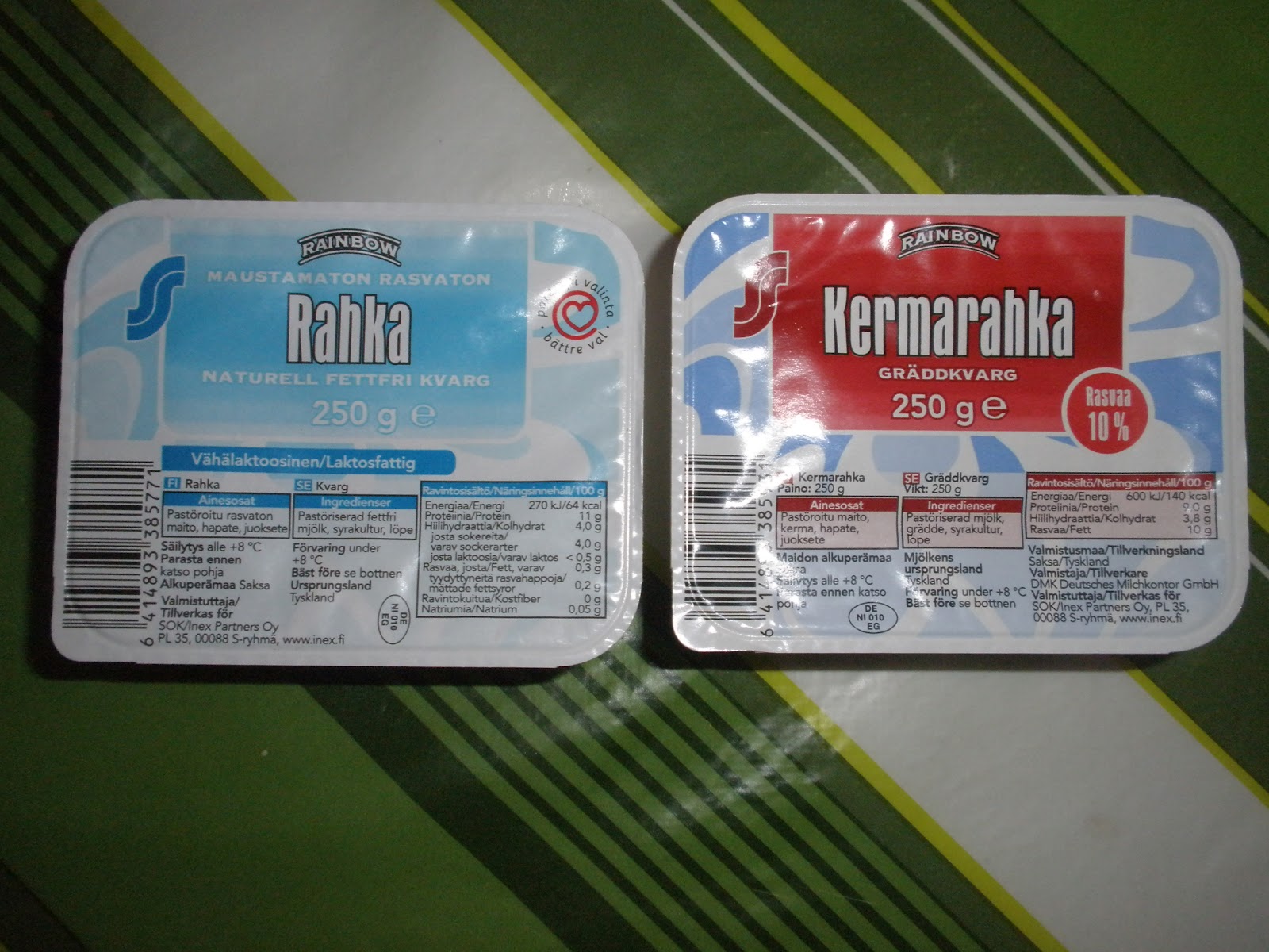 Magren Maailma: Omppurahka, Rasvaton Rahka VS. Kermarahka