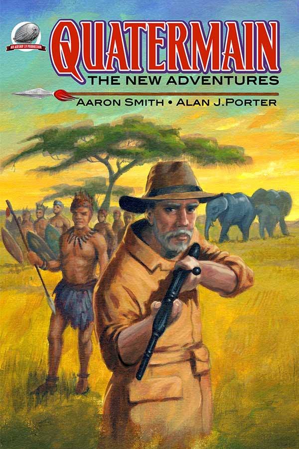 ALL PULP: THE BOOK CAVE EPISODE 244: AARON SMITH TALKS QUATERMAIN: THE ...