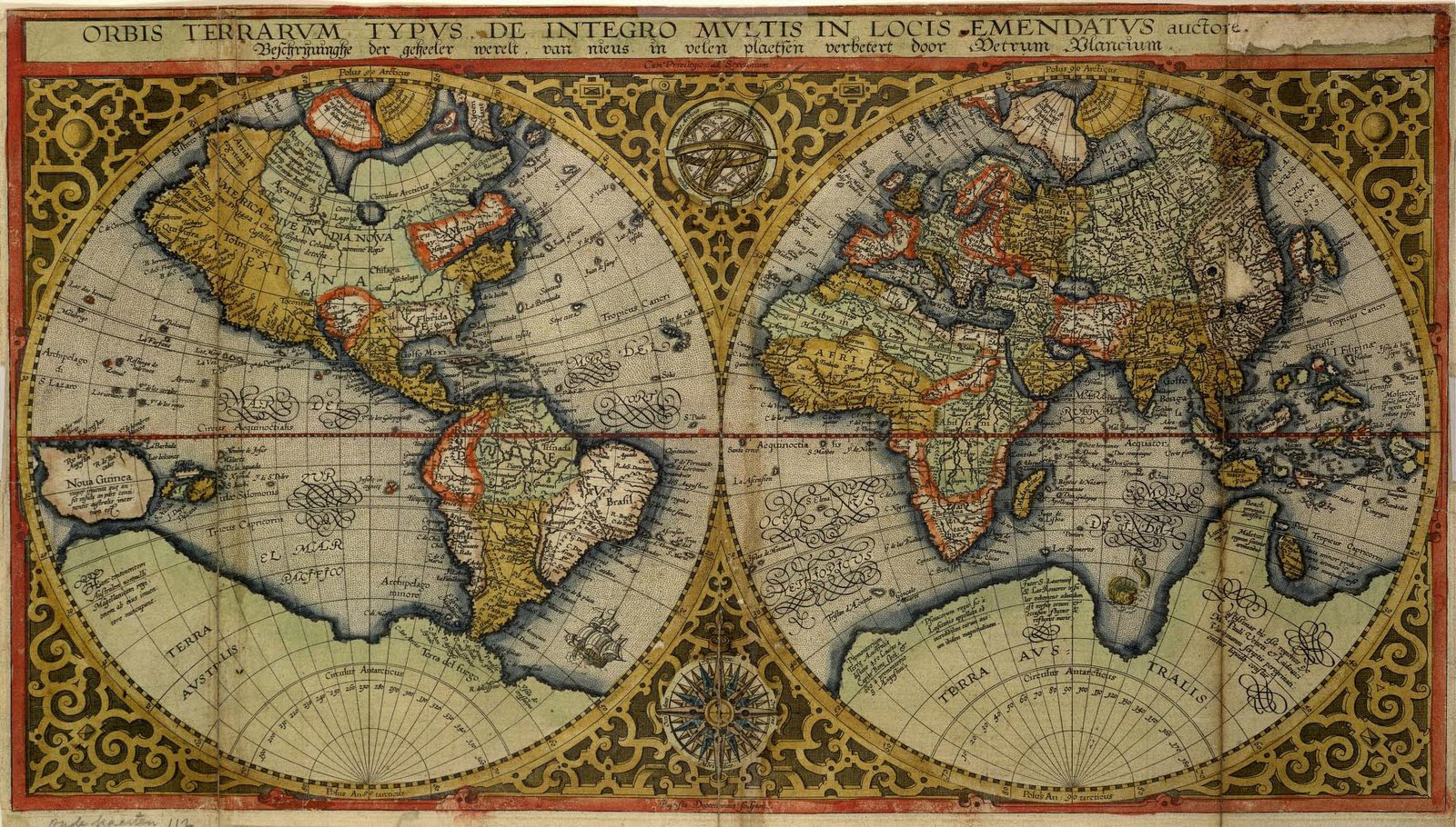 S VIKAS: World Map 16th Century
