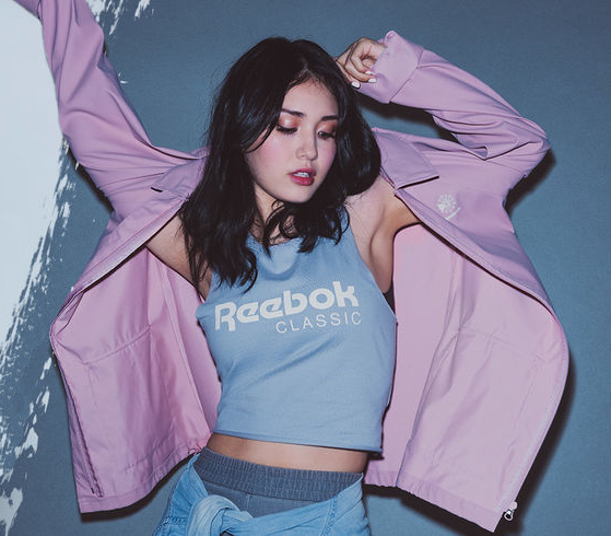 Somi Is A Charming Model For Reebok Classic!