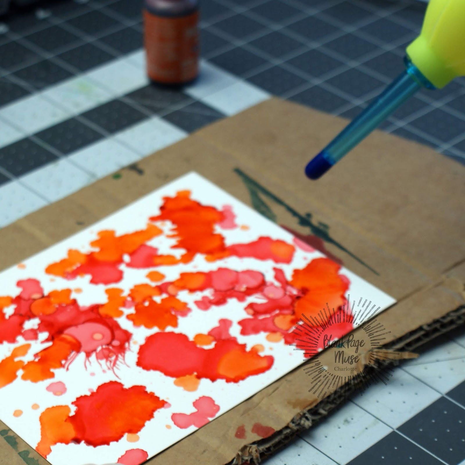 Blank Page Muse: Alcohol Ink Panels