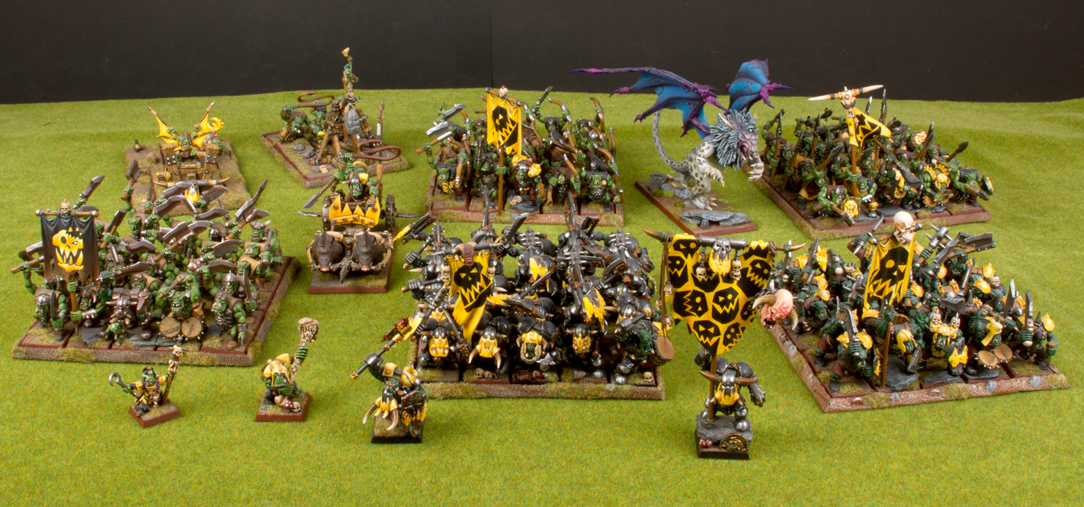 Showcase: 2000pt Orc Army - Tale of Painters