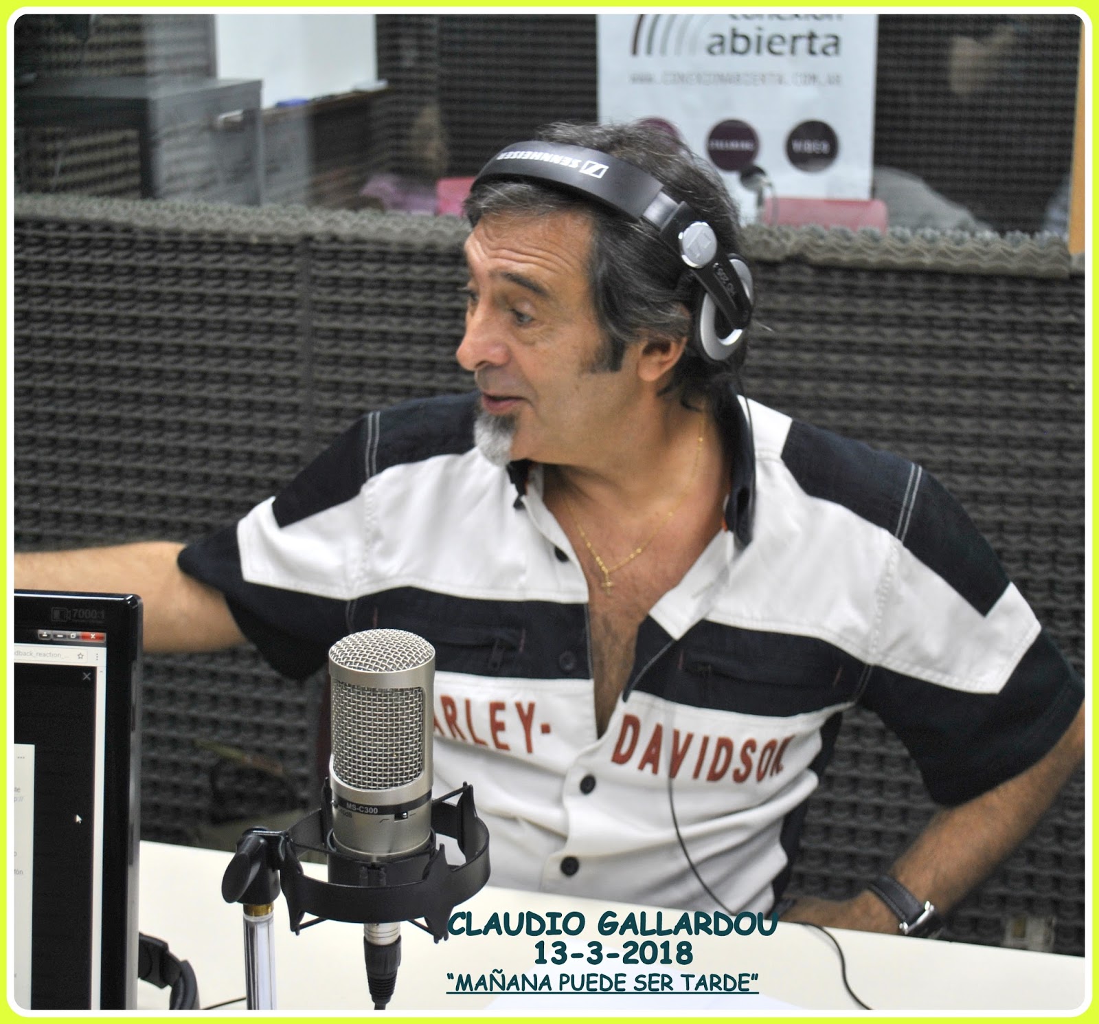 "Mañana puede ser tarde" (Programa de Radio): Claudio Gallardou en ...