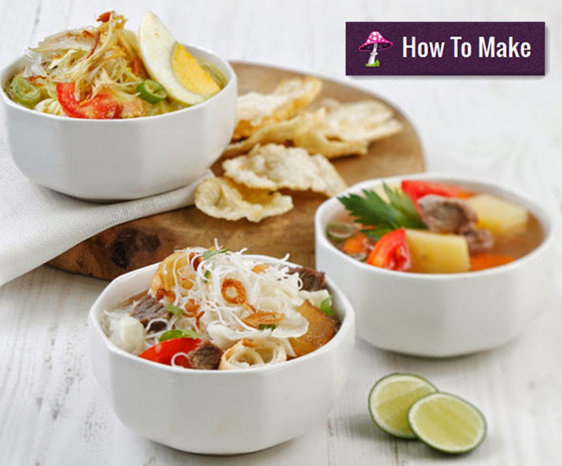 Soto [ Indonesian Chicken Noodle Soup ] ~ How To Make