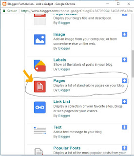 How to add menu bar in blog( blogger)? - Fun Solution