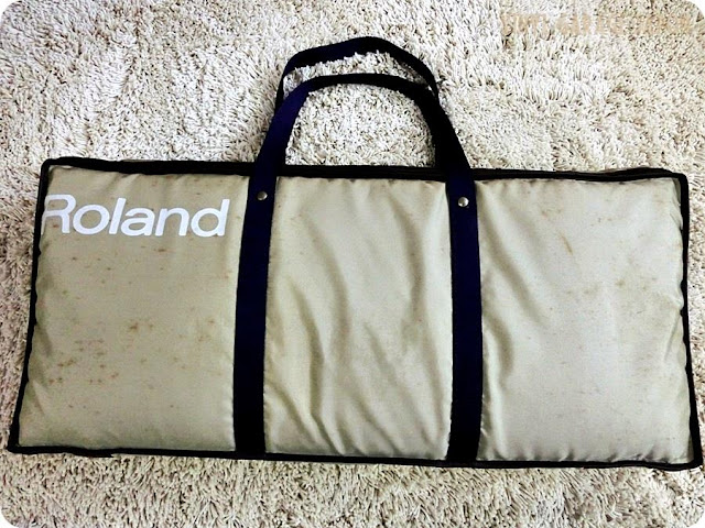 MATRIXSYNTH: Grey ROLAND SH-101 w/ Soft Case SN 281635